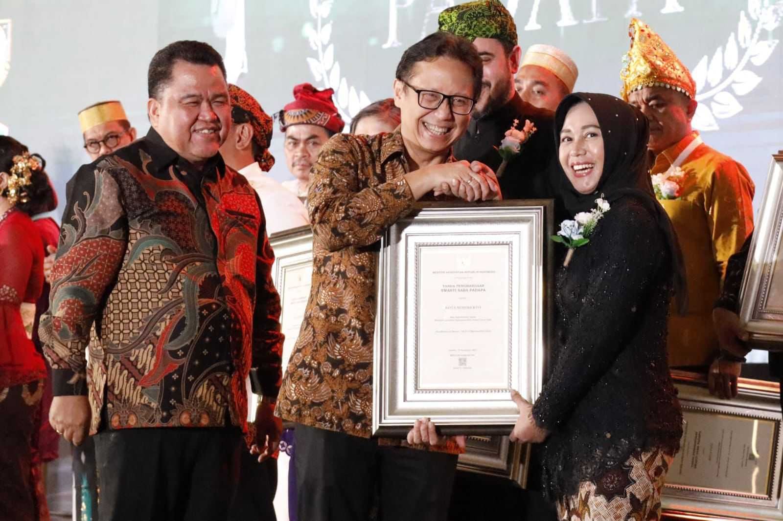 Penghargaan Kemenkes Kecamatan Silima Pungga-Pungga